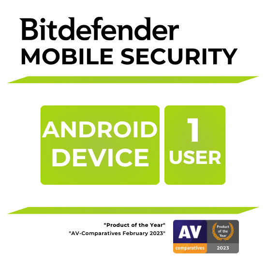 Bitdefender Mobile Security for Android (1 Device) (Yearly)
