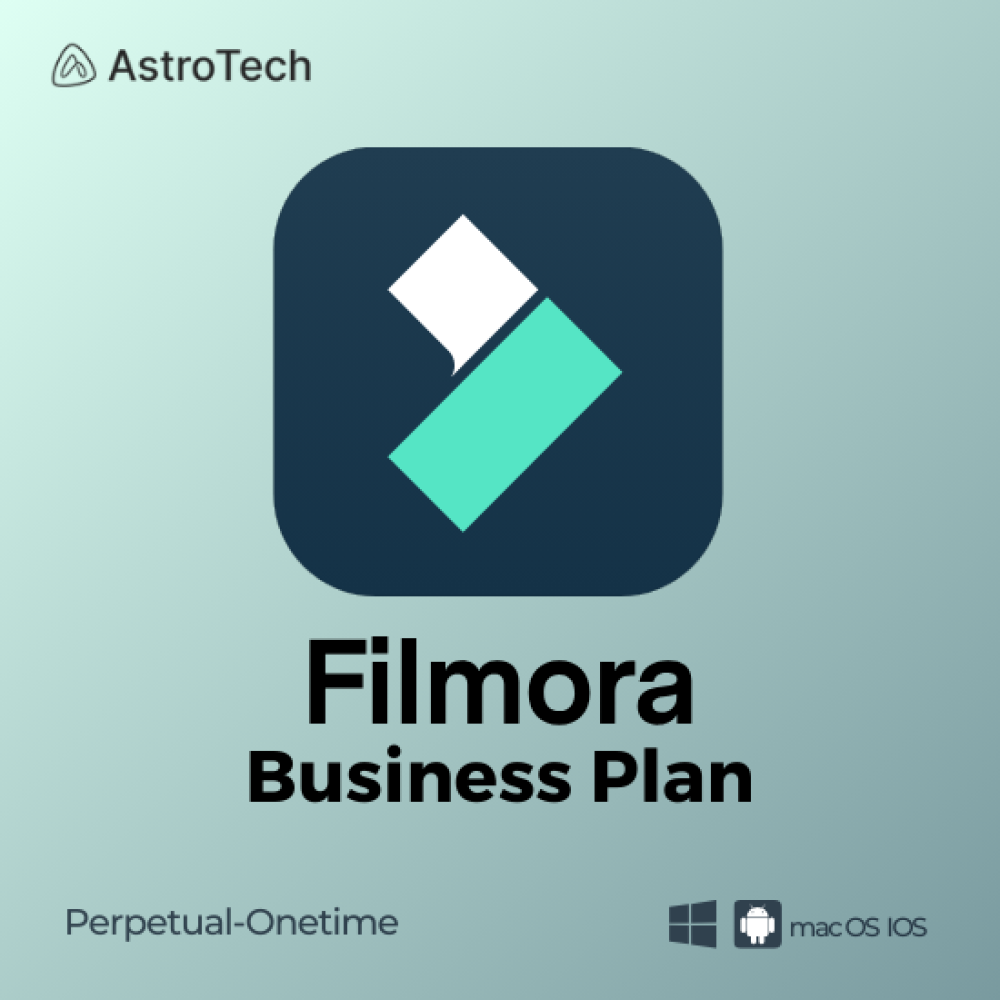 Wondershare Filmora Team and Business Plan (perpetual)